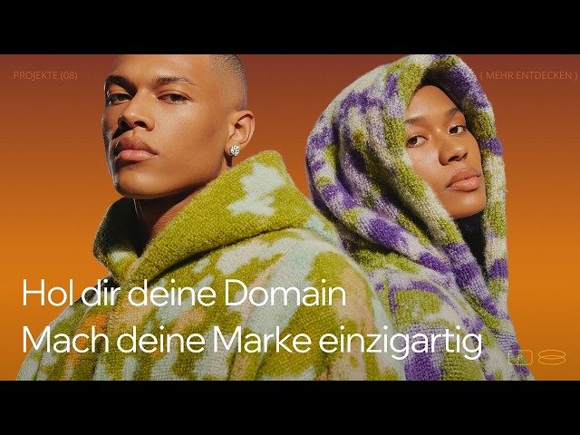 Registriere deine Domain und erstelle deine Online-Präsenz