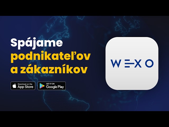 Wexo Partner: Spájame podnikateľov a zákazníkov (SK) 🇸🇰