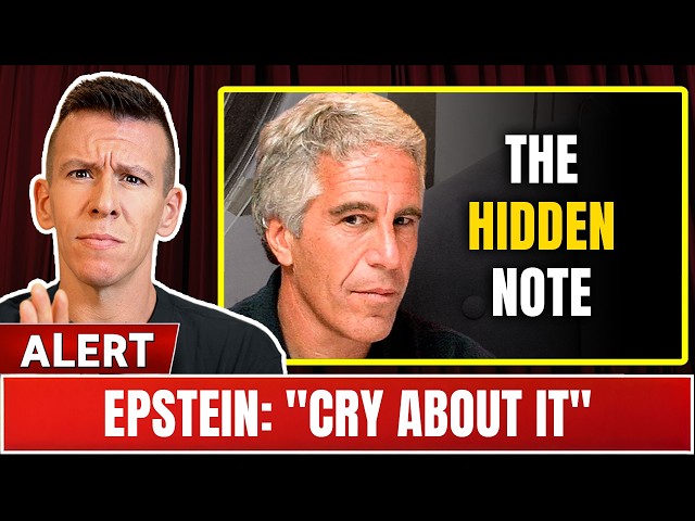 The Epstein Note They Never Wanted Us To See