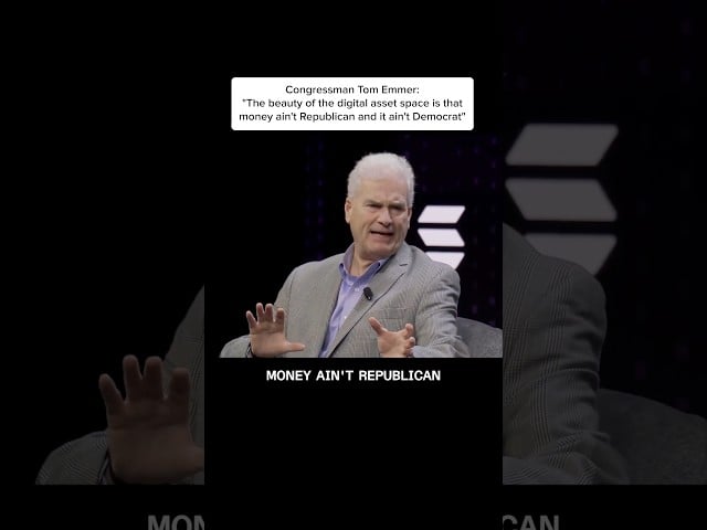 Congressman Tom Emmer: The Beauty of the Digital Asset Space