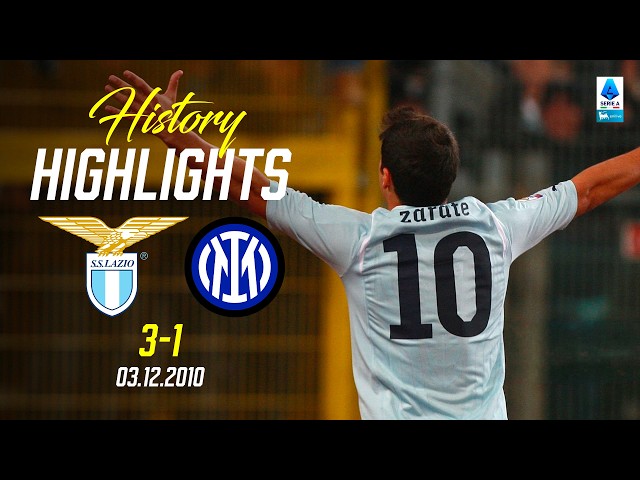 🔙 HISTORY HIGHLIGHTS I LAZIO-INTER 3-1