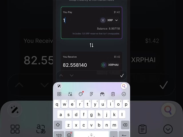 How to Swap XRP or RLUSD to XRPHAI | XRPH Wallet Guide | Video