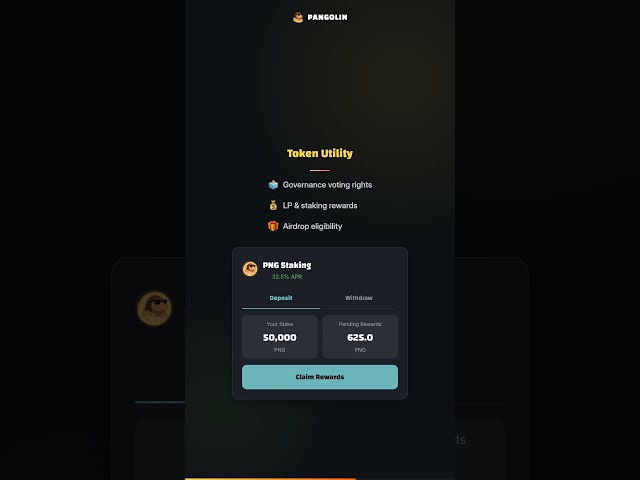 PNG Token — The Heart of Pangolin #Shorts