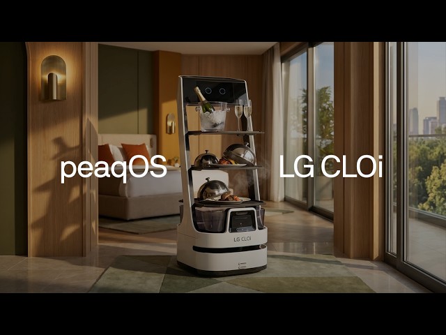 peaqOS Turns LG Robots Into Autonomous Economic Actors