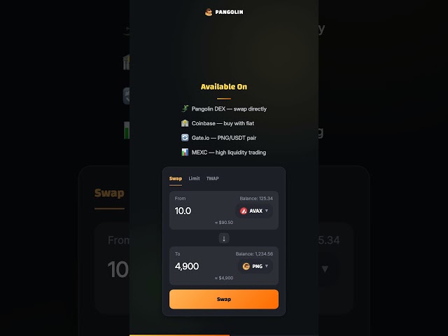 Where to Buy PNG — Pangolin & Coinbase #Shorts