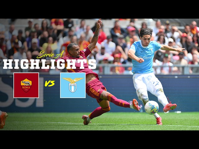 📽️ SCONFITTA NEL DERBY | ROMA-LAZIO 2-0 | HIGHLIGHTS SERIE A ENILIVE