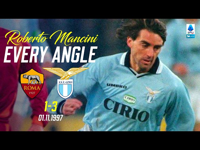 🔃 EVERY ANGLE - IL GOL DI MANCINI CONTRO LA ROMA