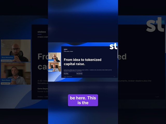 Tokenization: Introducing Stobox Compass