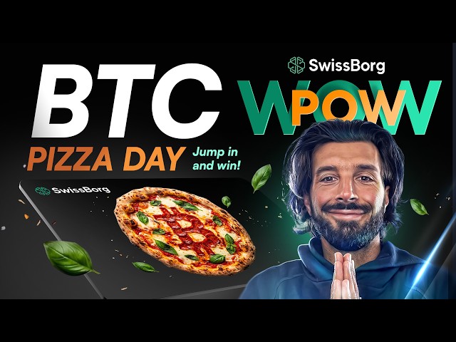 Bitcoin Pizza Day Explained: How to WIN with SwissBorg + Your Crypto Market Update | Pow Wow 20