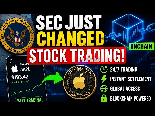 SEC JUST Changed Stock Trading Forever | Tokenized Stocks Explained