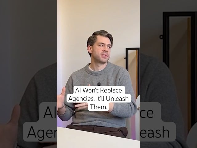 💡 AI Won't Replace Agencies. It'll Unleash Them.