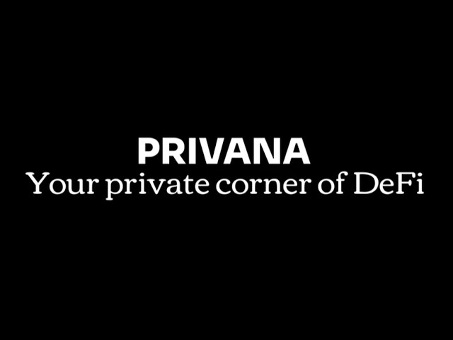 Privana - Your Private Corner of DeFi