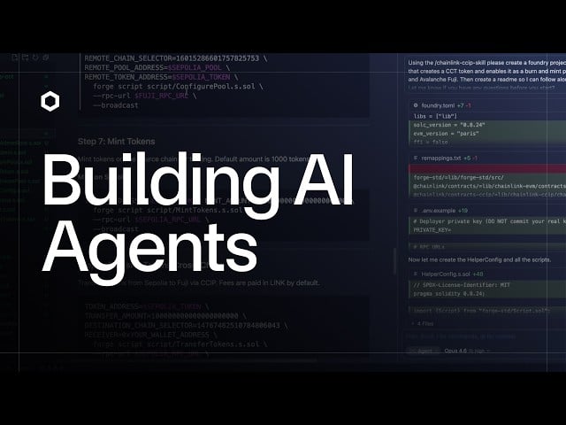 Building Chainlink-Powered AI Agents in Minutes