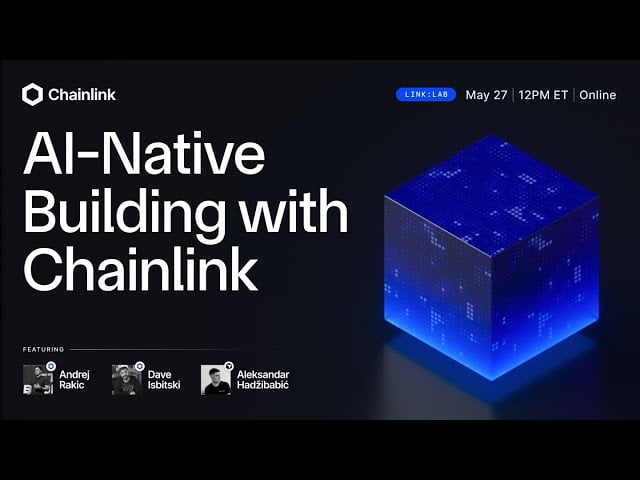 Link Lab: AI-Native Building With Chainlink