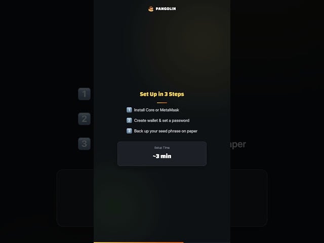 Get a DeFi Wallet in 3 Minutes — No Bank Needed #Shorts