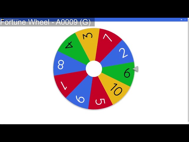 Fortune Wheel - A0009 (G)