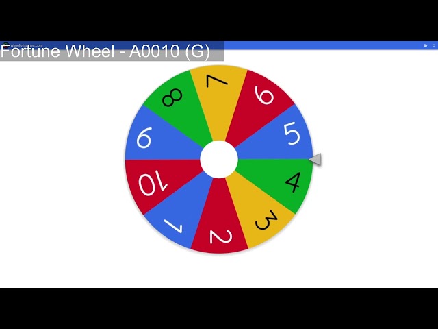 Fortune Wheel - A0010 (G)