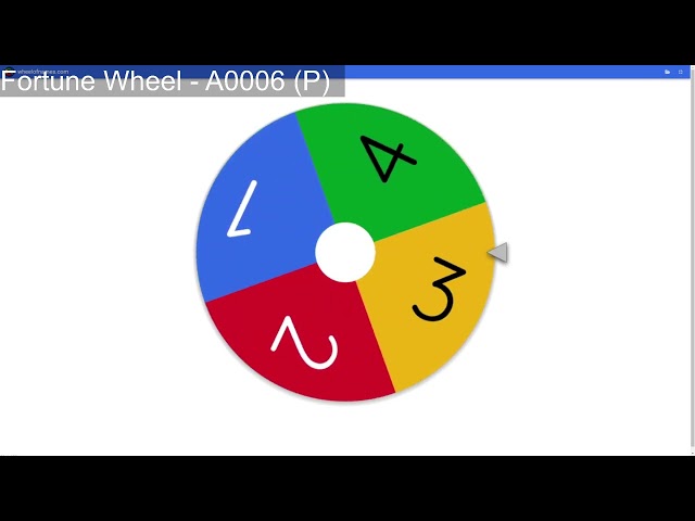 Fortune Wheel - A0006 (P)