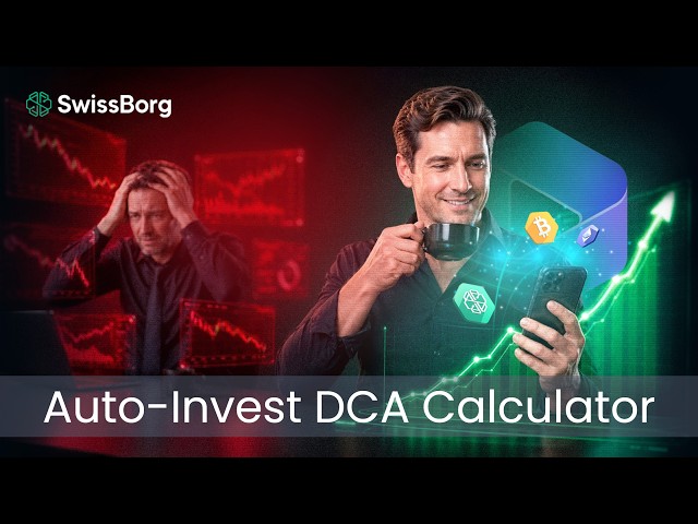 Stop Guessing Your Crypto Strategy: The New SwissBorg DCA Calculator | SwissBorg