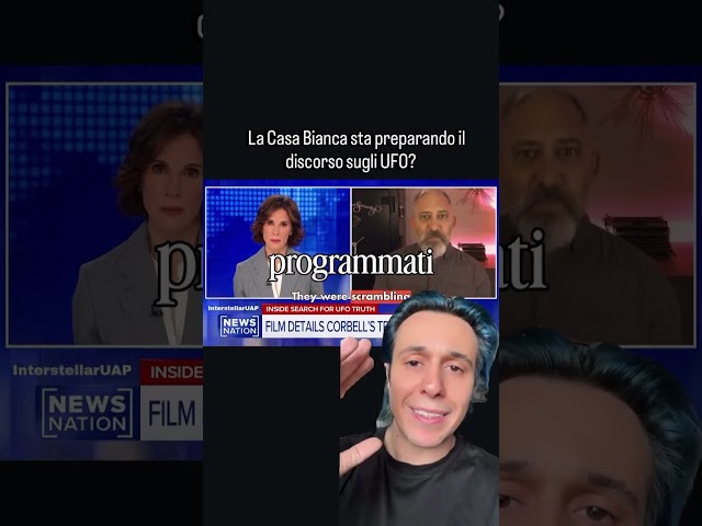 UFO, Pentagono e Casa Bianca: Jeremy Corbell dice di essere stato contattato dal governo USA per