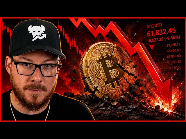 🚨 Bitcoin Is Crashing... Here's My Next Buy Zone