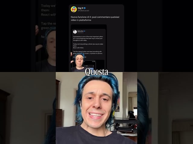 Nuova Funzione X: React with Video – Come Commentare con un Video Reazione X ha introdotto una