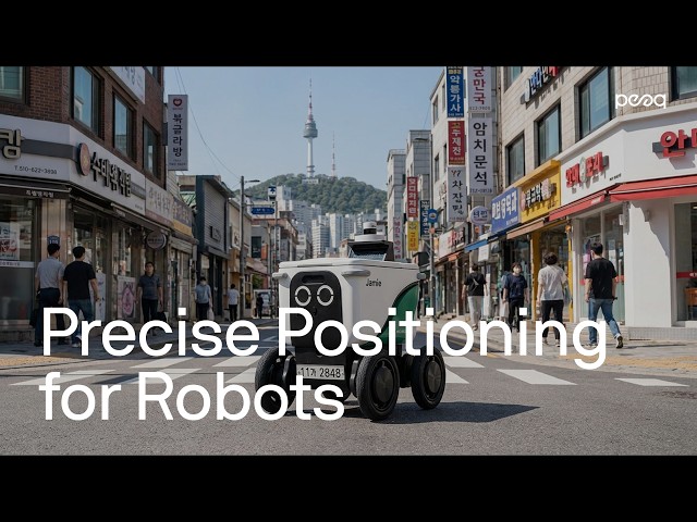 peaqOS and GEODNET Grant Robots Centimeter-Precise Location Data