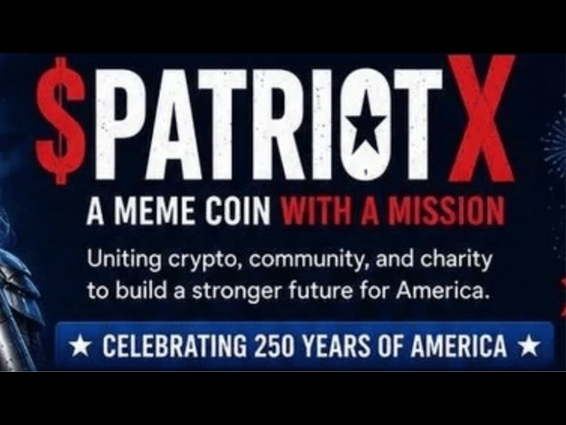 PatriotX | Can Crypto-Powered Charity Change Fundraising Forever?