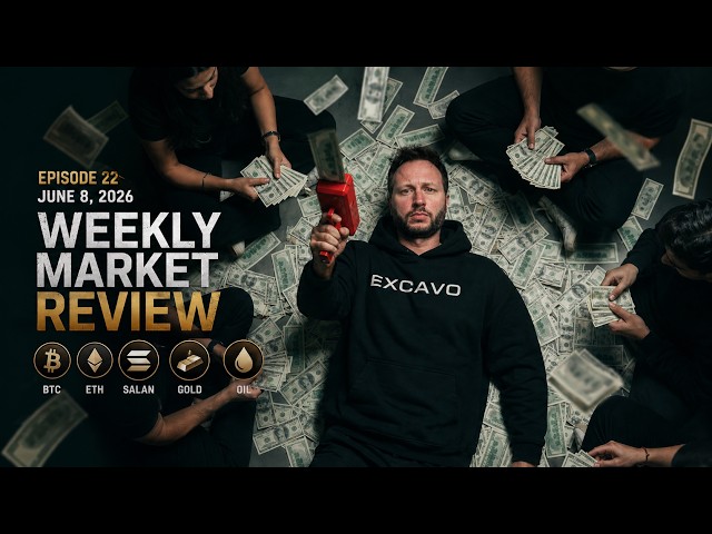 Episode 22 | June 8, 2026 — Weekly market review  BTC, ETH, SOL, XAUUSD, OIL.
