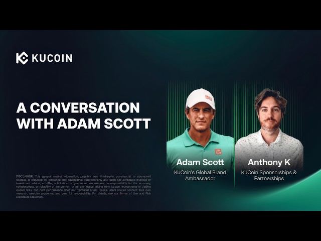 A conversation with Adam Scott