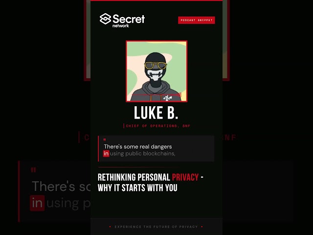 Rethinking Personal Privacy