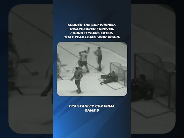 The most haunted goal in NHL history 👻