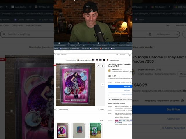 Pulled The GOD PACK! Alex Russo Card Worth $250! #shorts