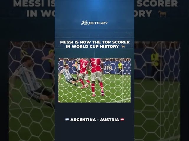 No player has scored more World Cup goals than Messi 🤯