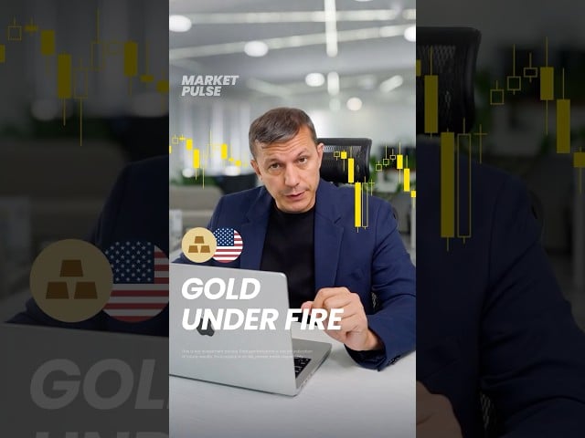 Gold is under pressure as easing tensions and rising Fed hike expectations reshape the market.
