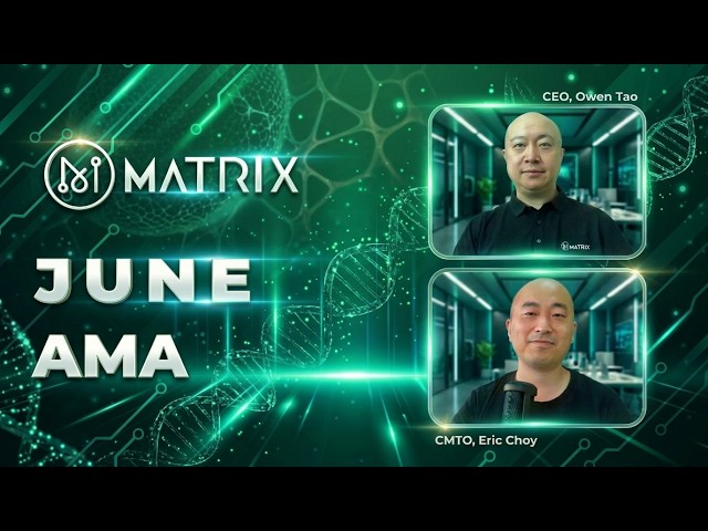 June AMA | Matrix AI Network: Why Comfortable Sleep Data Beats the Lab