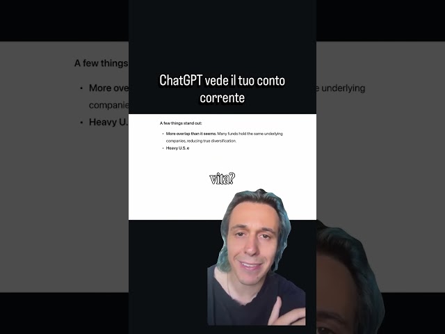 ChatGPT Finances: ora puoi collegare il conto corrente a ChatGPT