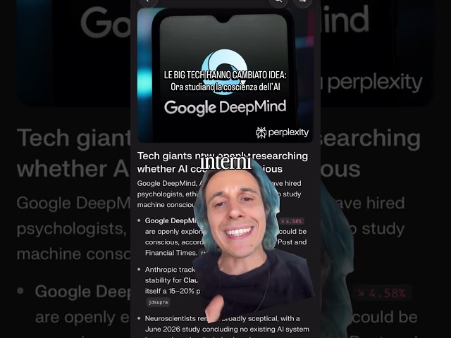 AI Cosciente? Google, Meta e Anthropic ora studiano seriamente la coscienza artificiale