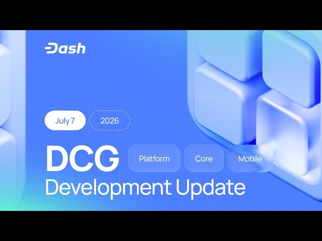 DCG Development Update - 2026 July 7