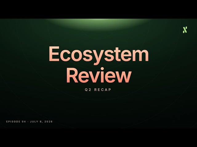 🌐 Ecosystem Review: Q2 Recap 🌐 Let's take a look at the last quarter...
