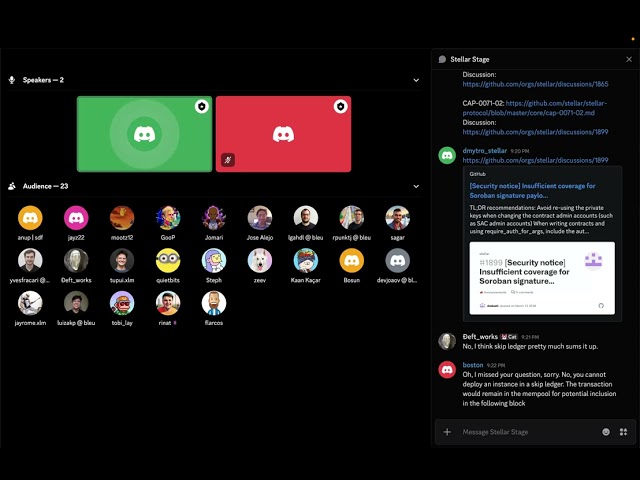 Stellar Developer Meeting: Modular Custom Accounts and Signature Security in Protocol 27