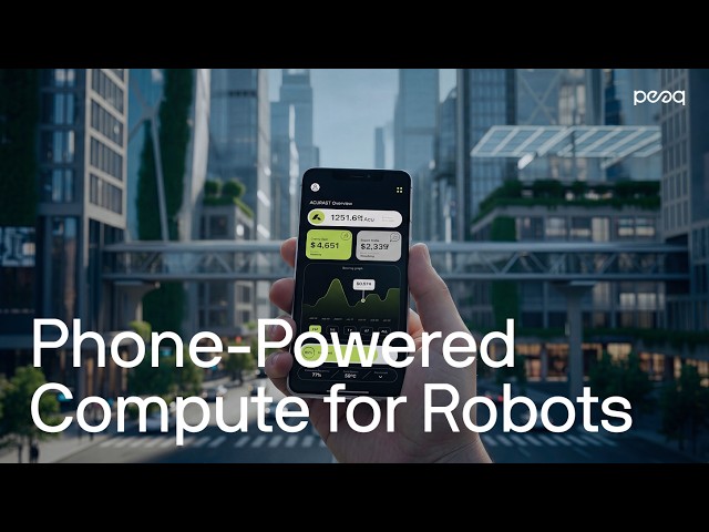 peaqOS and Acurast Bring Phone-Powered Compute to Robots and Machines