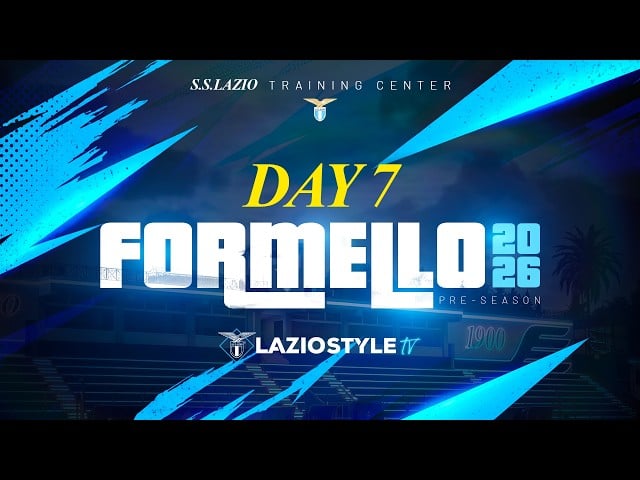 🔴 LIVE FROM TRAINING CENTER S.S. LAZIO | DAY 7