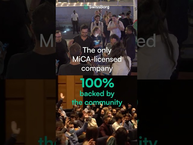 The Crypto Platform Europe Can Truly Call Home 🇪🇺 #swissborg #cryptocurrency #crypto #mica