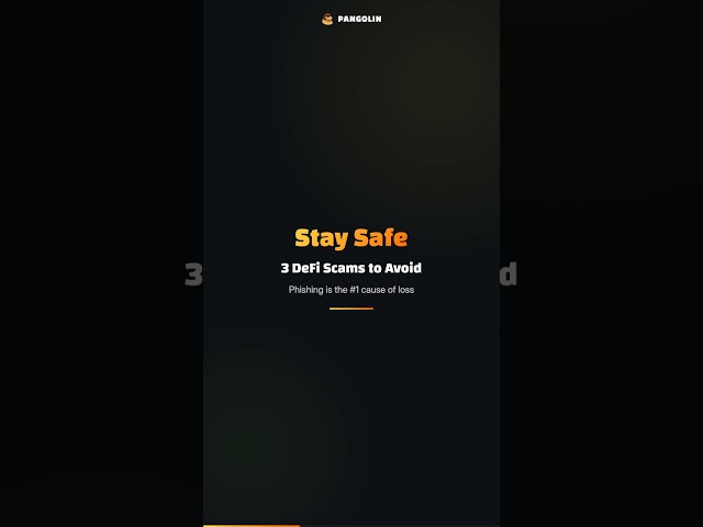 3 DeFi Scams That Drain Wallets Daily #Shorts