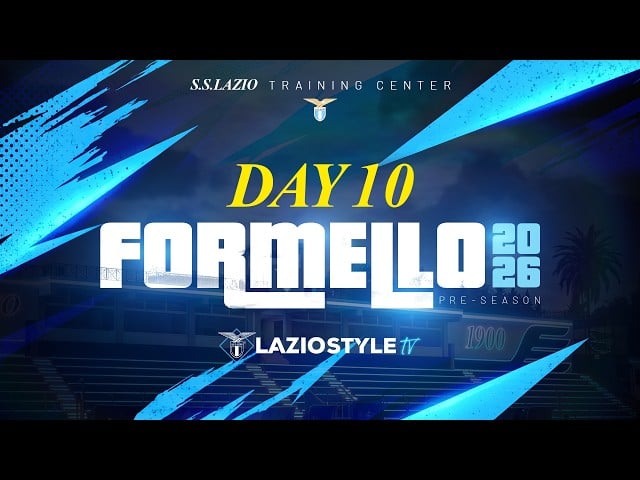 🔴 LIVE FROM TRAINING CENTER S.S. LAZIO | DAY 10
