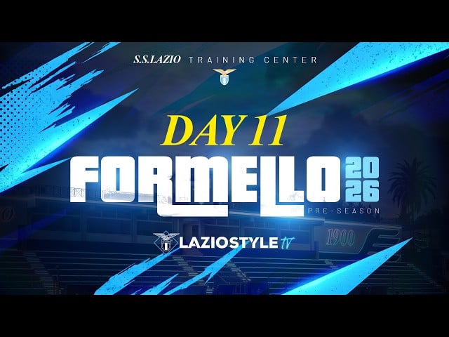 🔴 LIVE FROM TRAINING CENTER S.S. LAZIO | DAY 11
