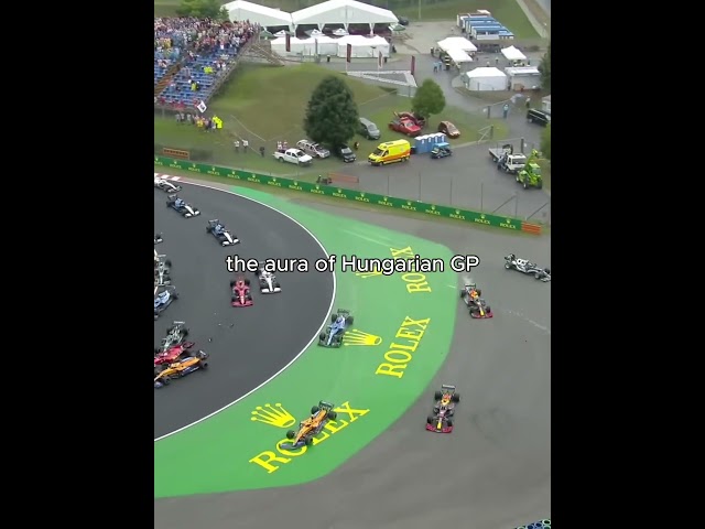 You simply cannot replicate the chaotic aura of the Hungarian GP 🏆