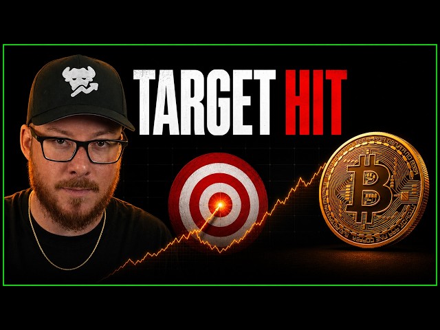 🚨 Bitcoin Just Hit My Major Target—What Happens Next?