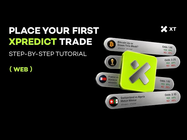 How to Place Your First XPredict Trade on XT Exchange (Web Version)